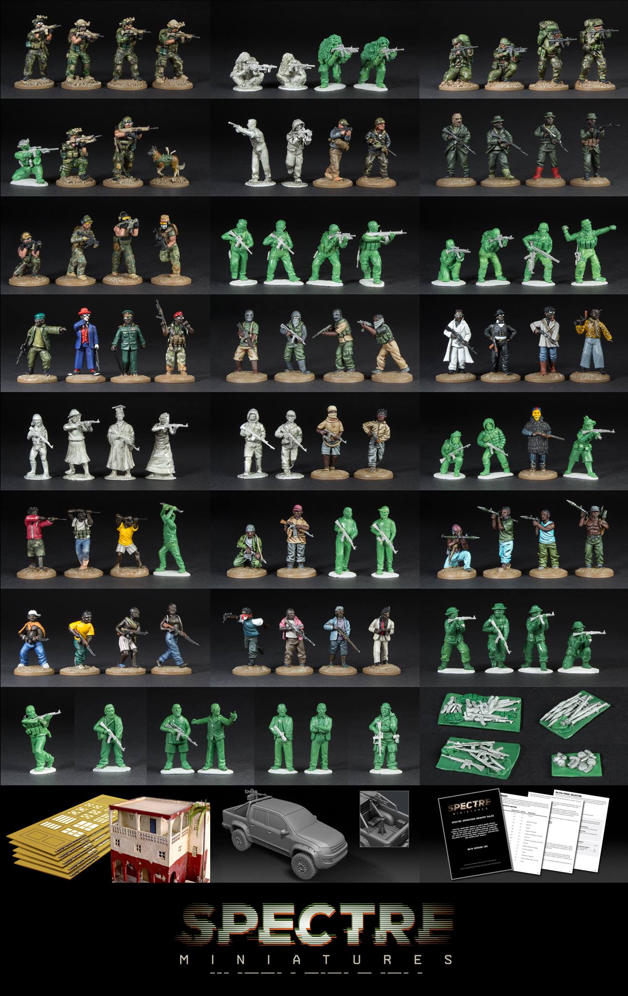 Spectre Miniatures Rare Models – ChargeBlog